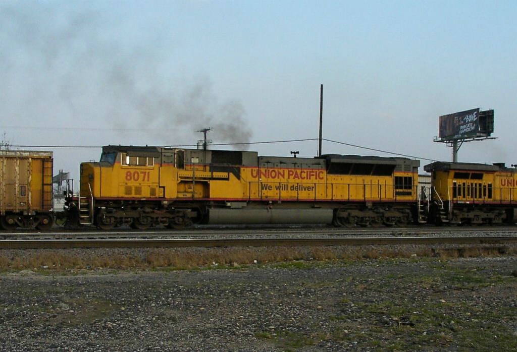 UP 8071 "WE WILL DELIVER"